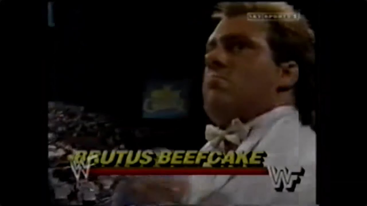 Brutus "The Barber" Beefcake vs Dusty Wolfe (WWF Wrestling Challenge 6 ...