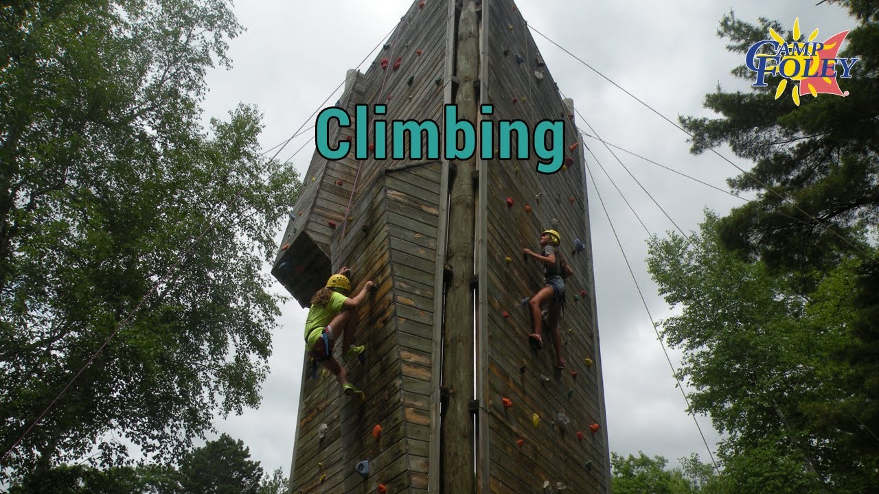 Camp Foley Climbing! - YouTube