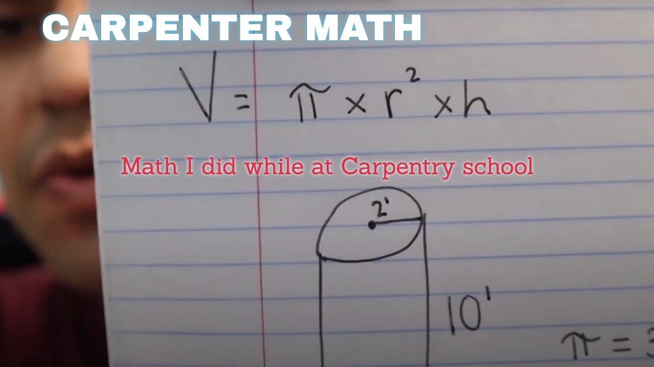 Carpentry with Chris: Carpentry math - YouTube