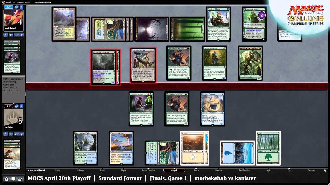 Magic Online Championship Series 2016 April 30 Playoff Finals - YouTube