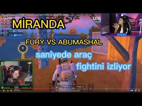 FURY VS ABUMASHAL TEAM SANİYELER İCİNDE ARAC FİGHTİ Nİ İZLİYOR