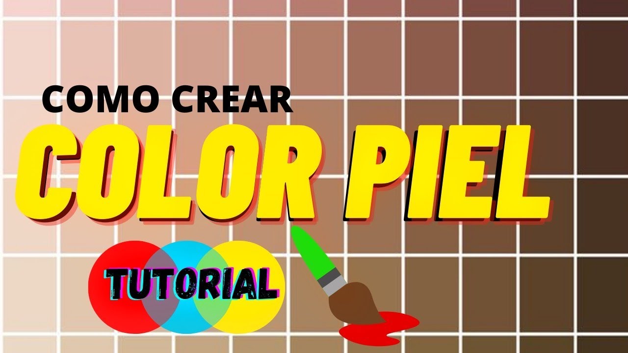 TUTORIAL COMO CREAR EL COLOR PIEL FACIL Y RAPIDO CON SENCILLOS PASOS ...