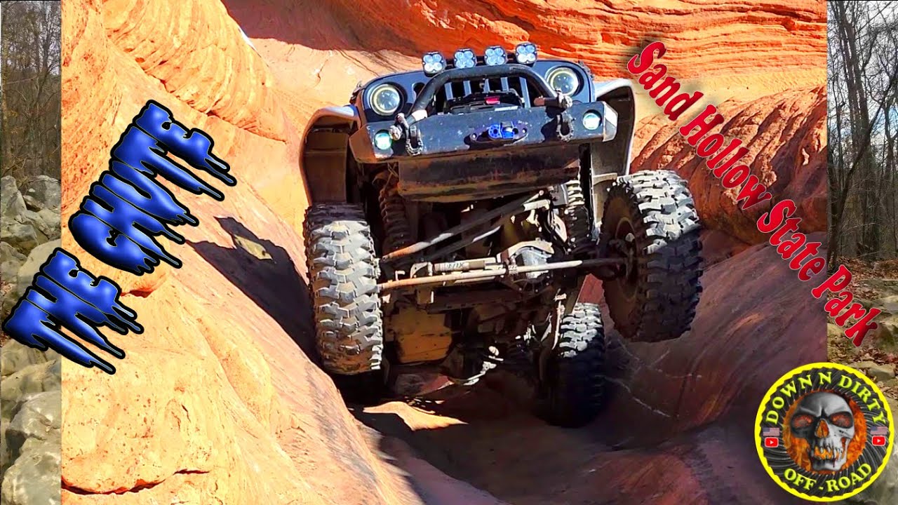 The chute!! Sand Hollow Trail Hero - YouTube