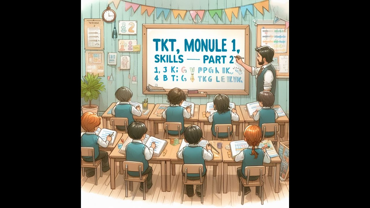 TKT, module 1, skills and subskills. Part 2. - YouTube