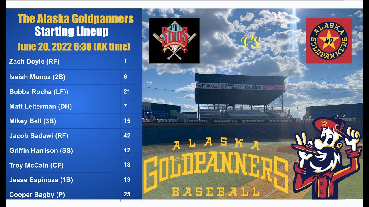 PannerVision Presents: Seattle Studs vs Alaska Goldpanners 6-20-24 ...