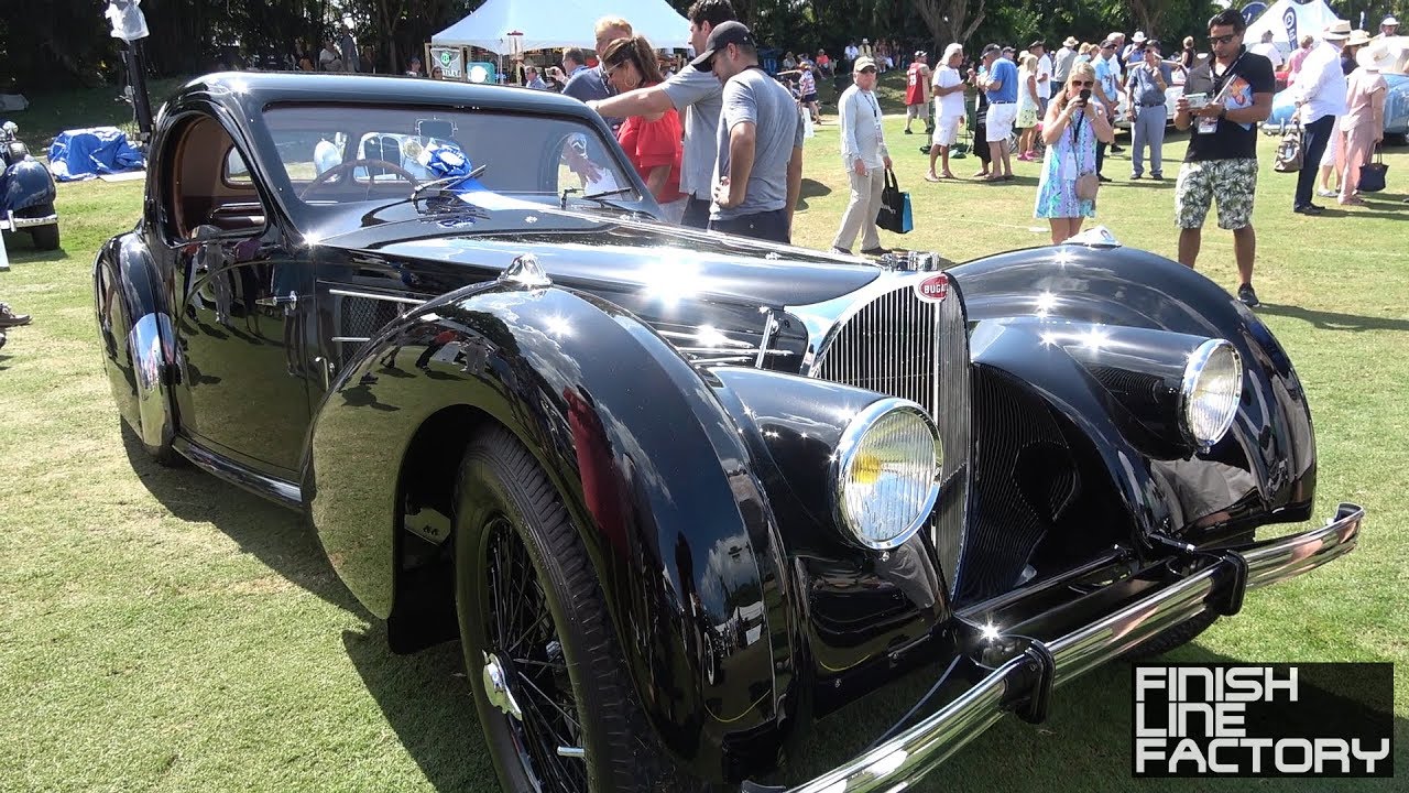 Vintage Classics at Boca Raton Concourse d' Elegance (Marcos, Bugatti ...