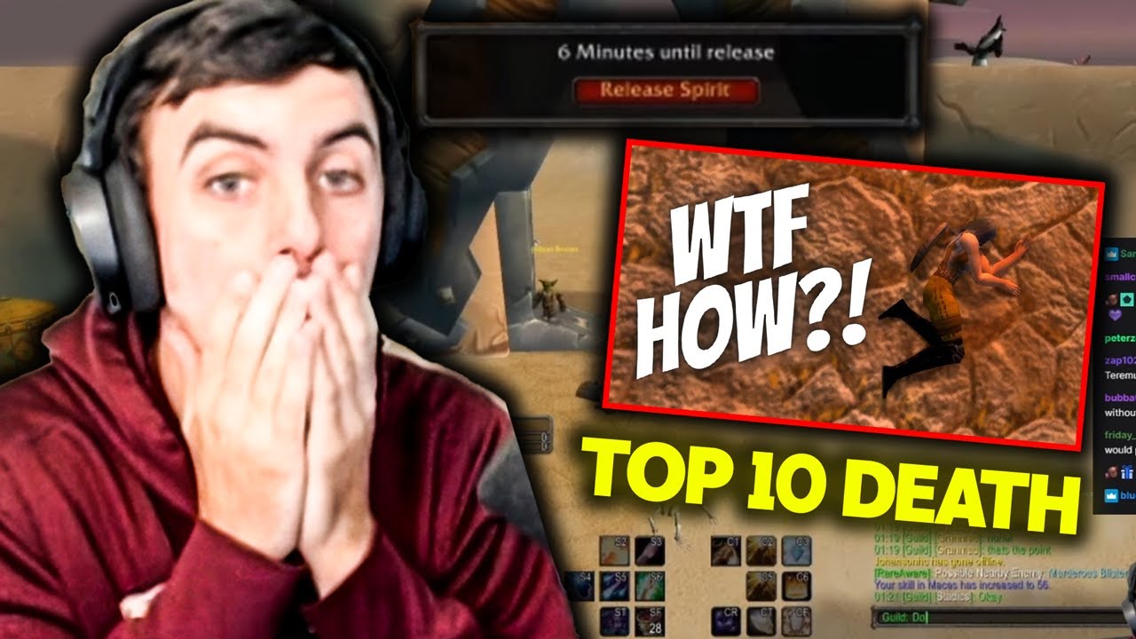 Top 10 Hardcore Most Insane and Rare DEATHS in CLASSIC! - Grays React ...