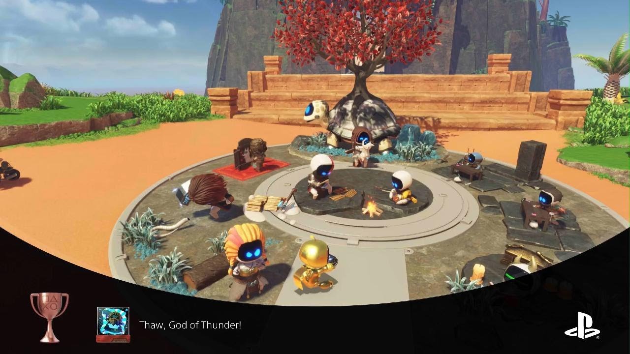 Thaw, God of Thunder! - Trophy Guide - ASTRO BOT - YouTube