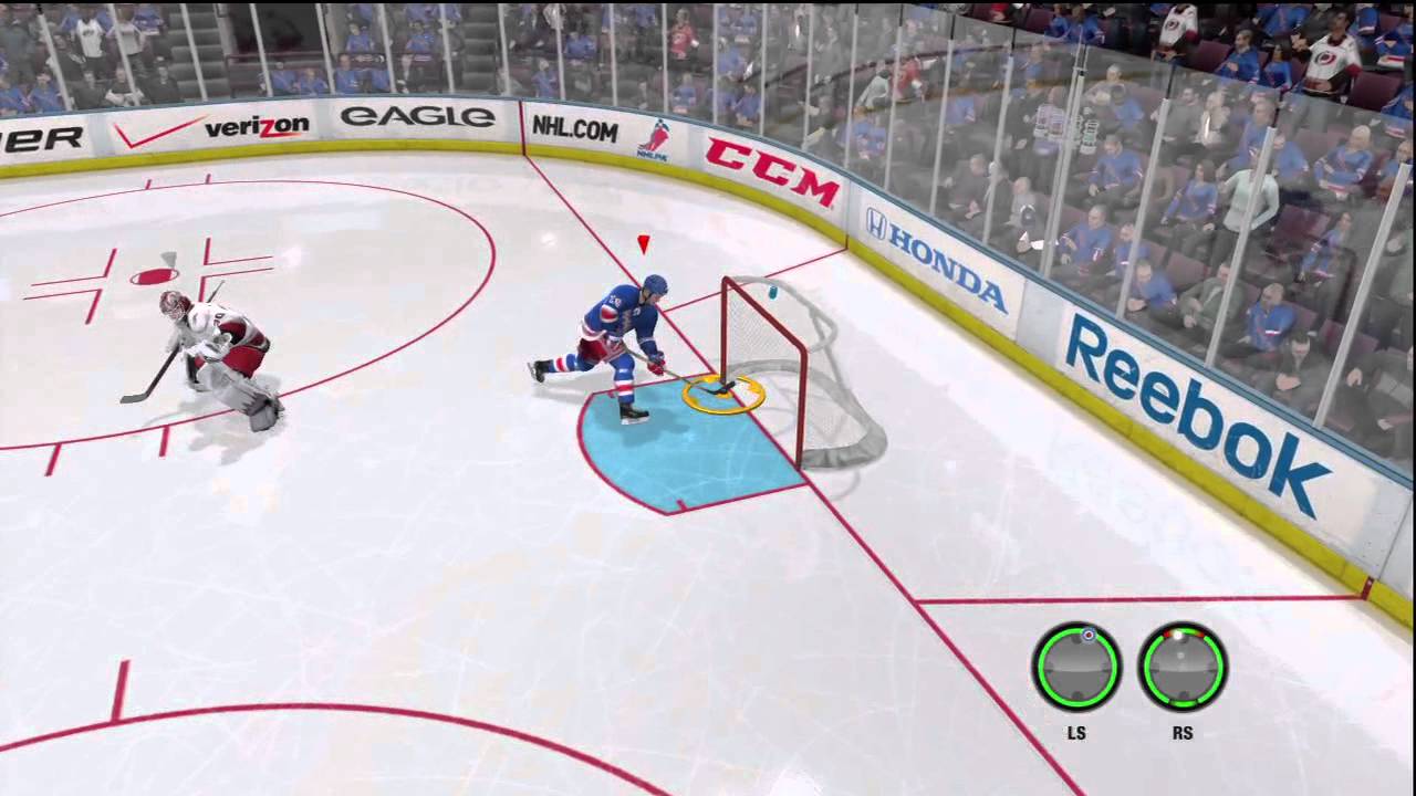 Worst Open Net Miss In NHL 12 - YouTube