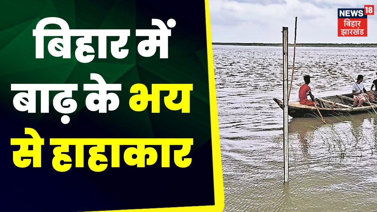 Badh News : बारिश के बाद गंडक नदी उफान पर । Bihar Flood News | Top News ...