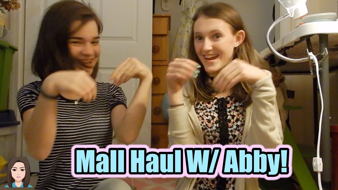 Weekend Mall Haul With Abby! | Kelli Maple - YouTube