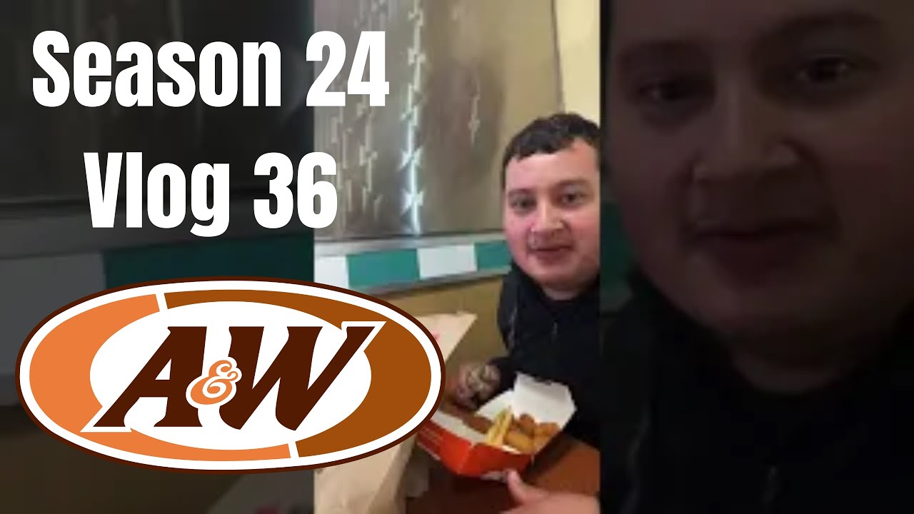 Eating 10 pc. Corn Dog Nuggets with Fries & Drink a&w kfc Season 24 ...