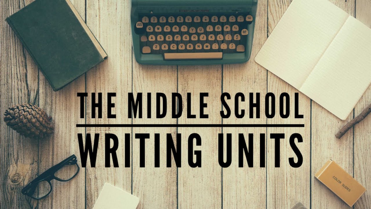 The Middle School Writing Units Year Long Writing Curriculum - YouTube