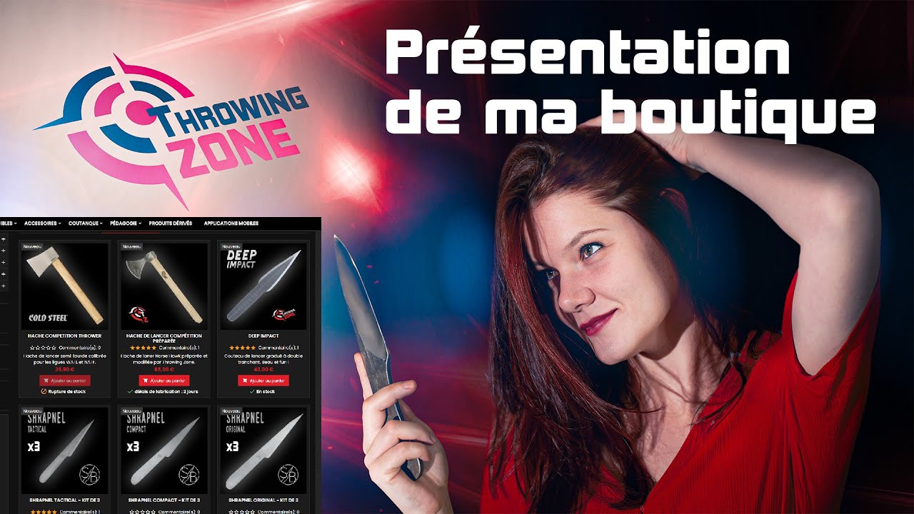 Throwing Zone - Présentation de ma boutique de lancer - YouTube