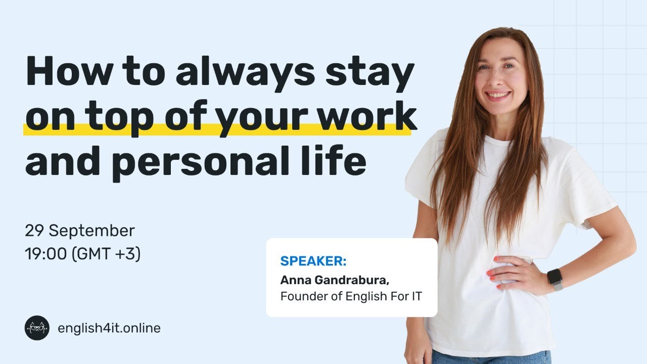 How To Always Stay On Top Of Your Work And Personal Life YouTube how-to-always-stay-on-top-of-your-work-and-personal-life-youtube