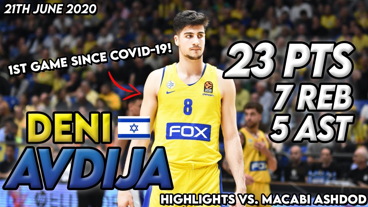 Highlights Deni Avdija 23pts In 1st Game Since Basketball Return - #1 ...