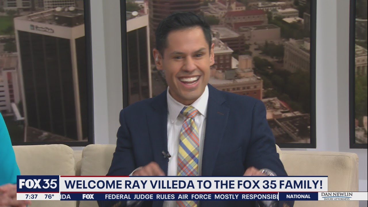 Welcome news anchor Ray Villeda to the FOX 35 family - YouTube