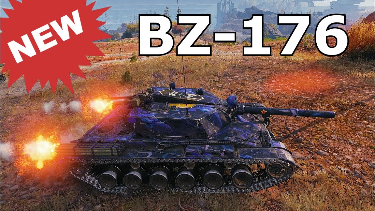 World of Tanks BZ-176 - 8 Kills 9,6K Damage - YouTube