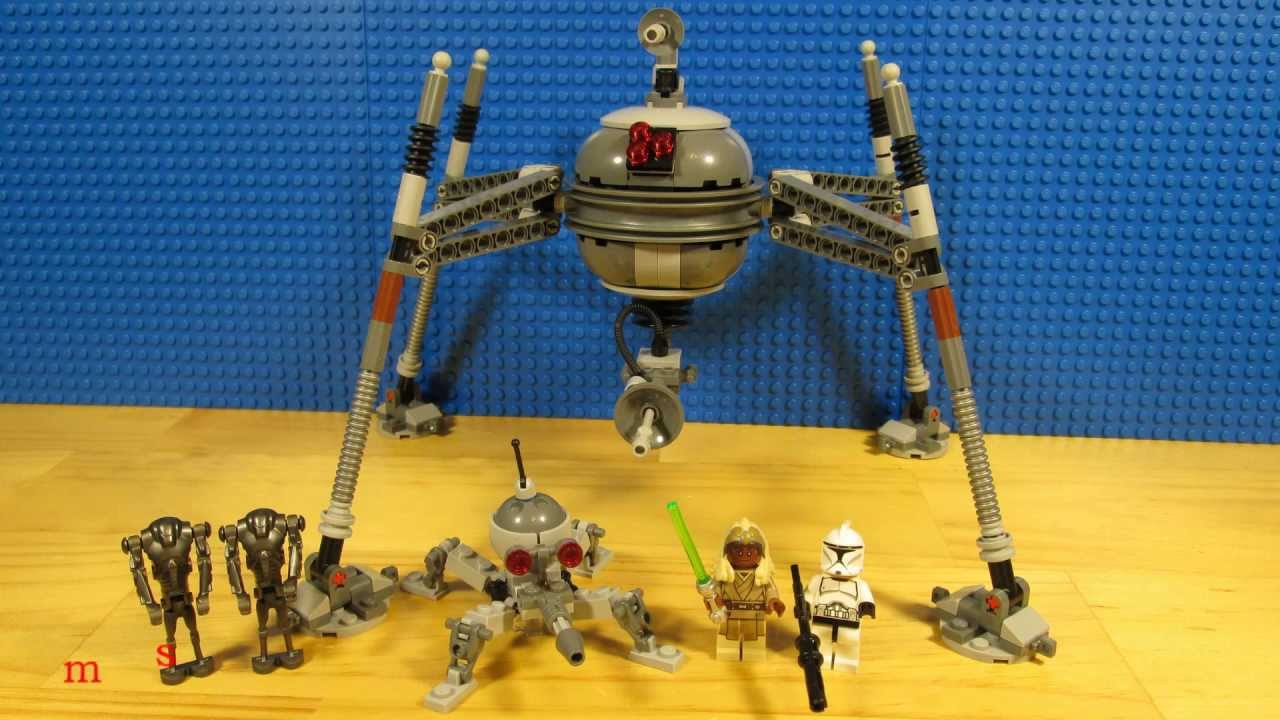 LEGO Star Wars Homing Spider Droid - YouTube