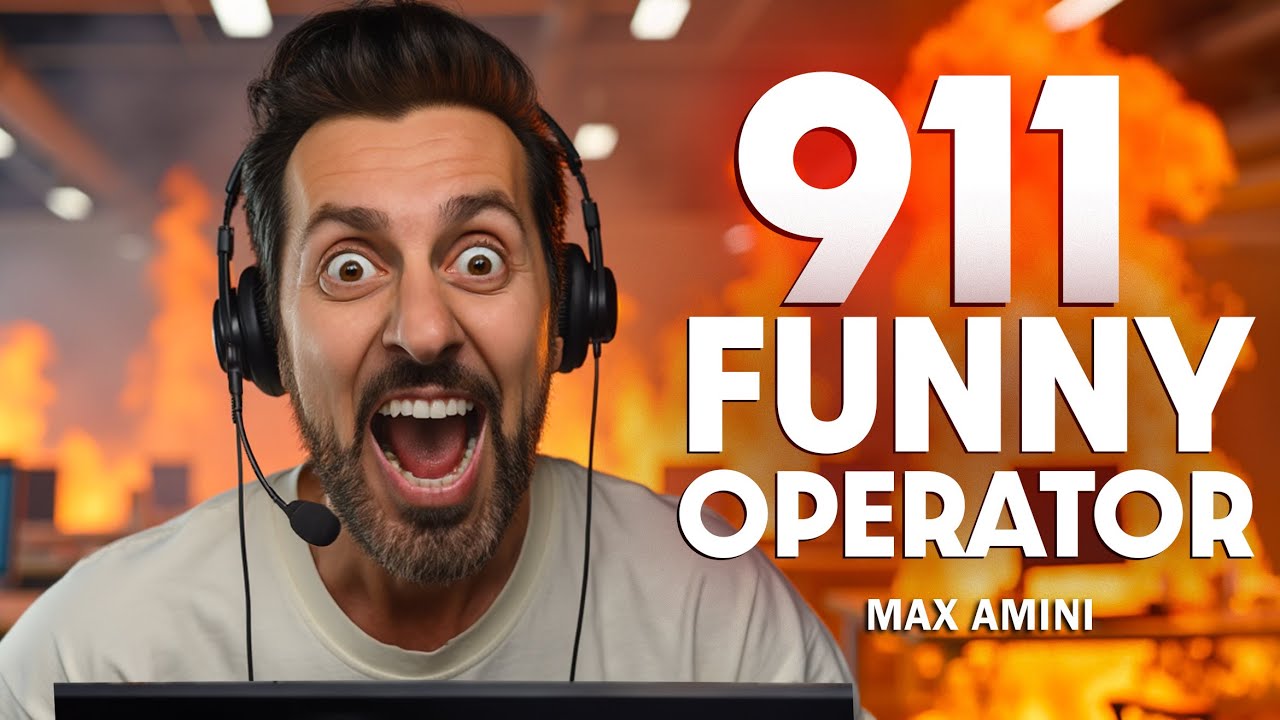 911 Funny Operator | Max Amini | Stand Up Comedy - YouTube