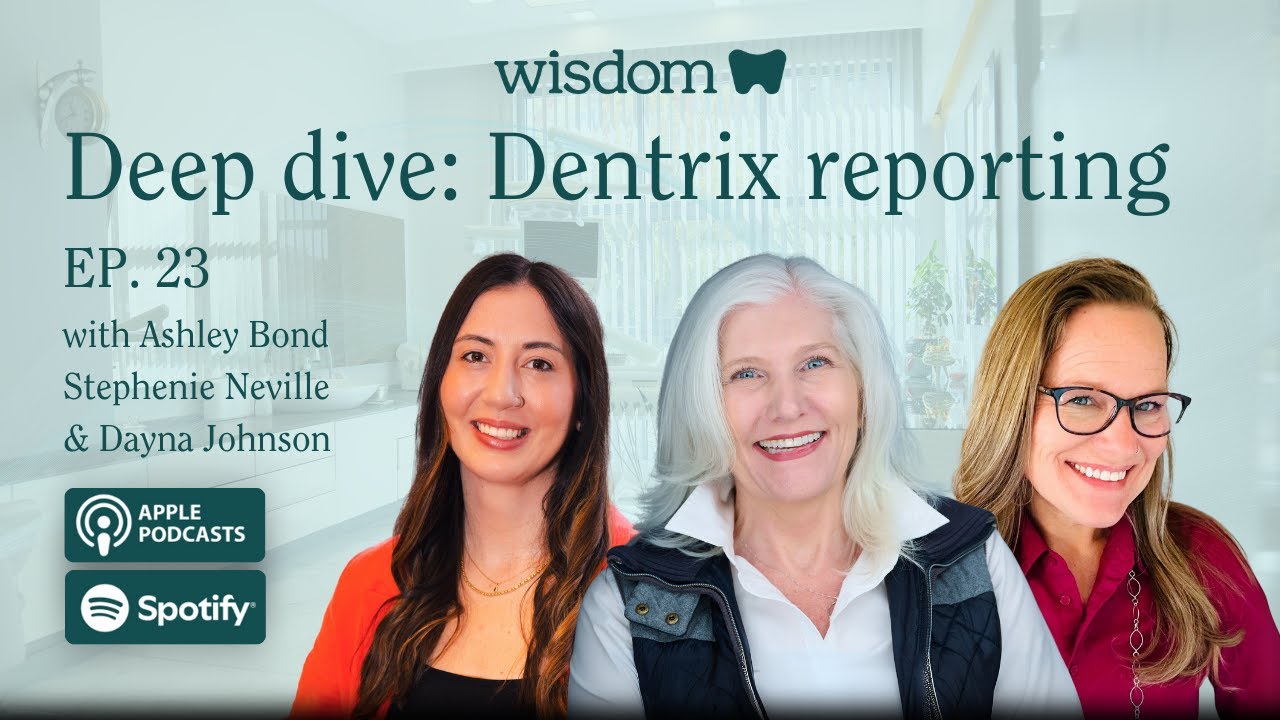 Deep dive: Dentrix reporting with Dayna Johnson - YouTube