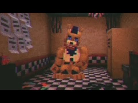 five night at Freddy VHS in minecraft bedrock