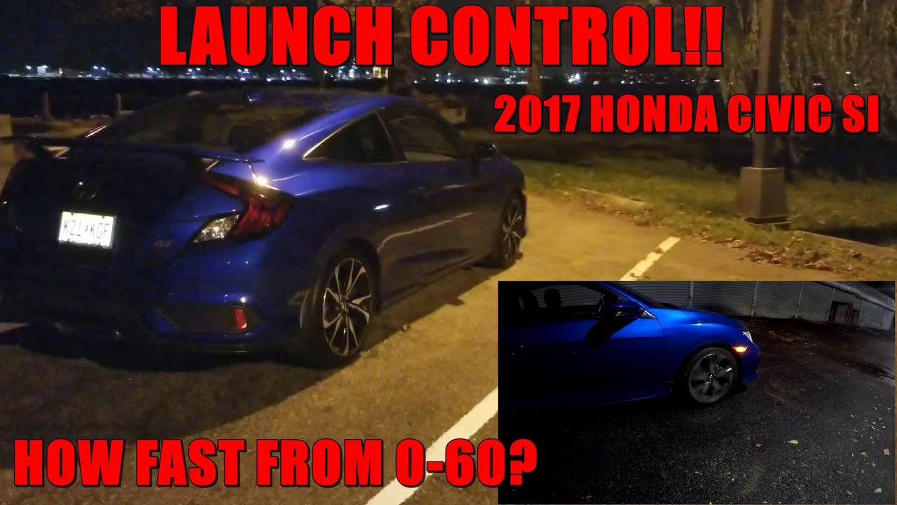 LAUNCH CONTROL TIPS ON 10th GEN HONDA CIVIC SI - YouTube