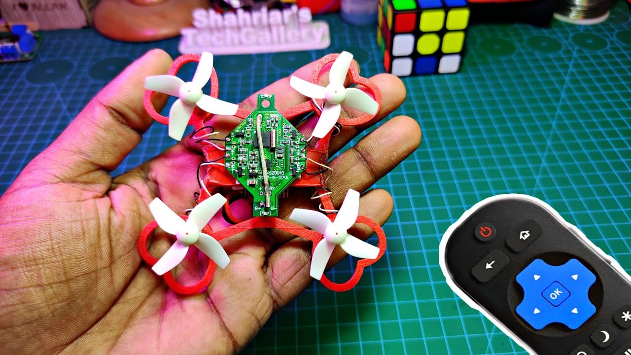 How to make Coreless motor Drone at Home - YouTube