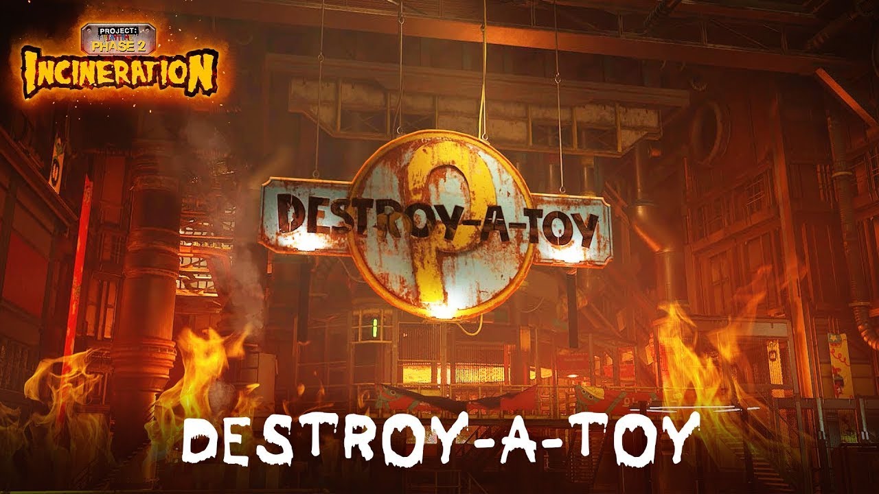 [NEW MAP REVEAL] Destroy-a-Toy | Project Playtime Phase 2: Incineration ...
