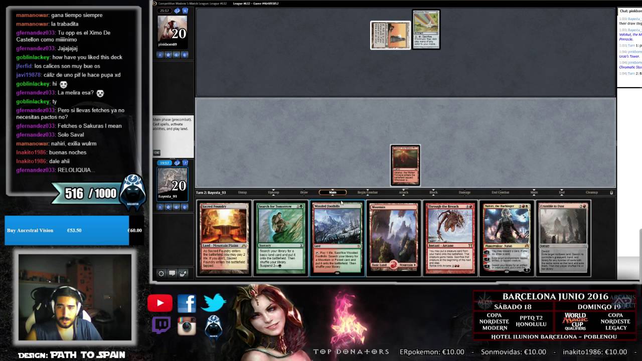 #MTG - Modern - RG Titan Nahiri - Vs RG Tron - YouTube
