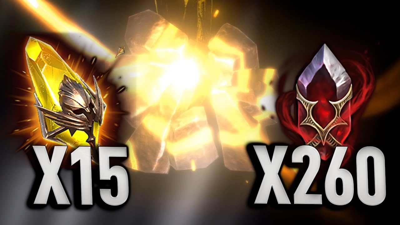 BIG GAMBLE FOR LEO - HUGE SHARD AND SOULSTONE SUMMONING SESSION | RAID ...