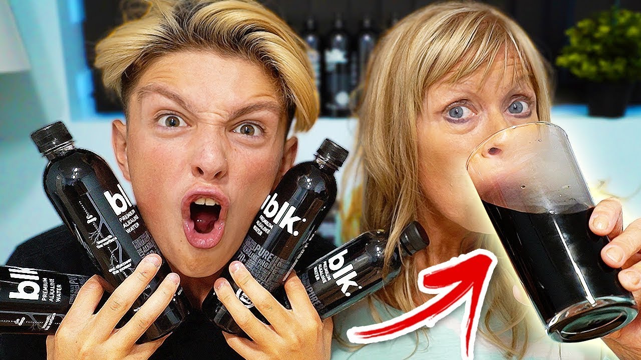 CRAZY BLACK WATER PRANK ON MOM!!! 😱🚫 (Taste Test) - Prank Wars - YouTube