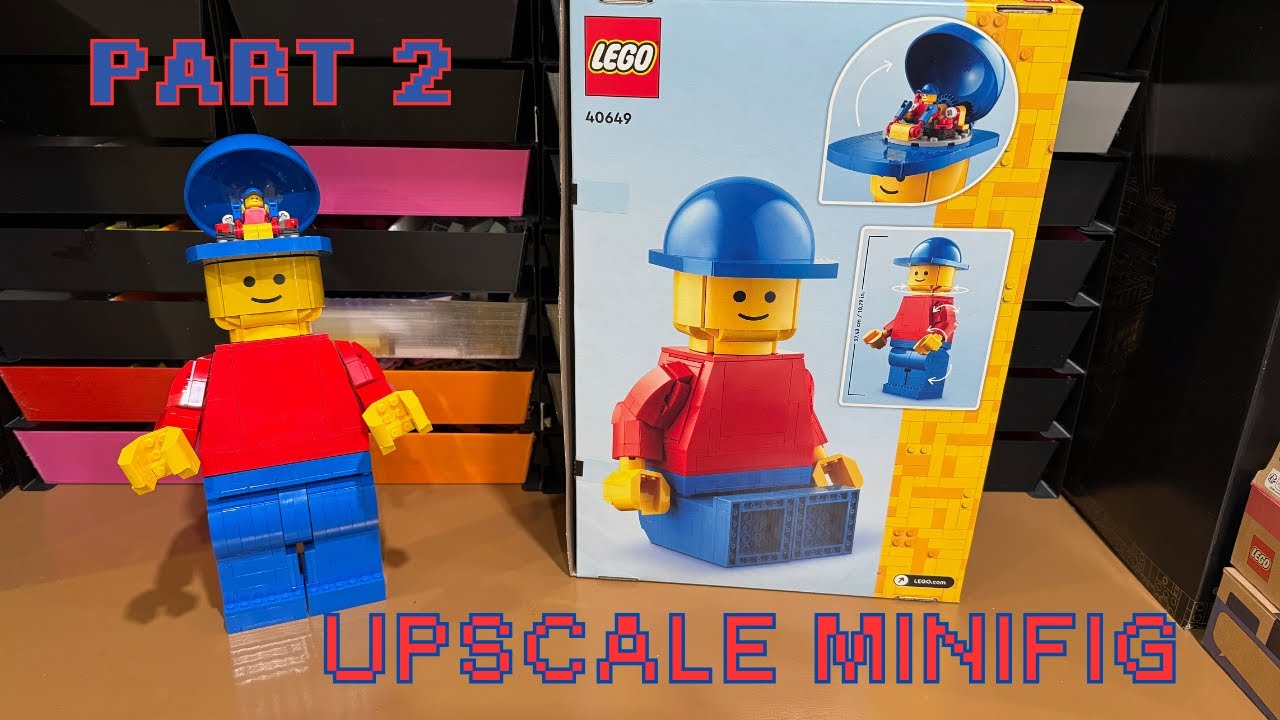 Upscale Minifig Build: Legs and Arms - YouTube