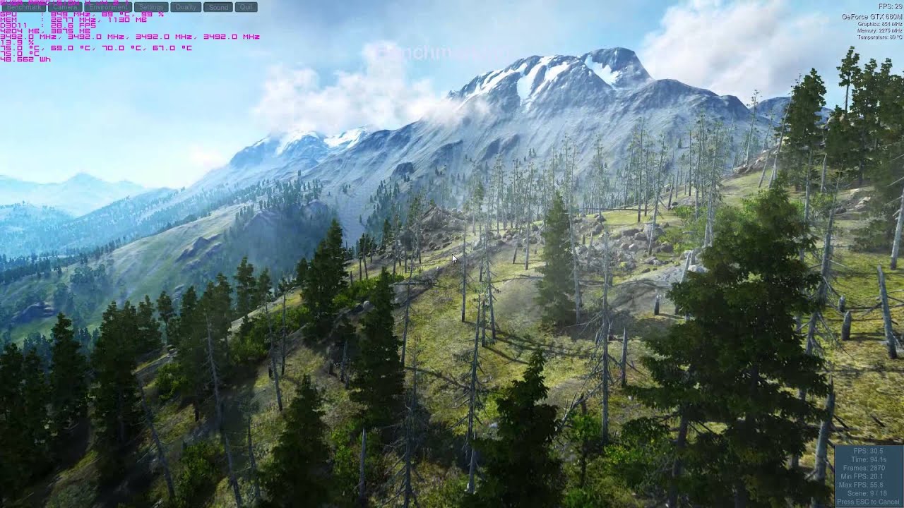 Unigine Valley Benchmark - YouTube