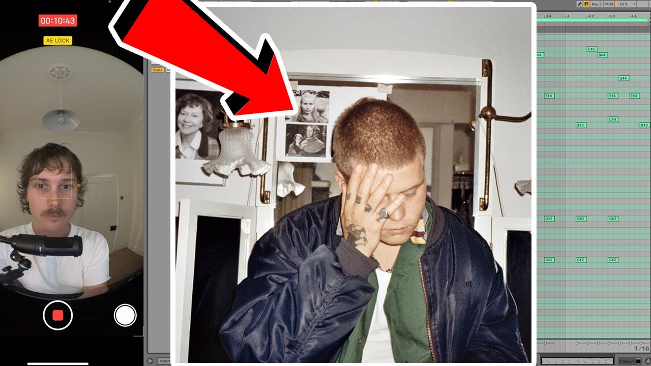 how I made a yung lean x lucki type beat - YouTube