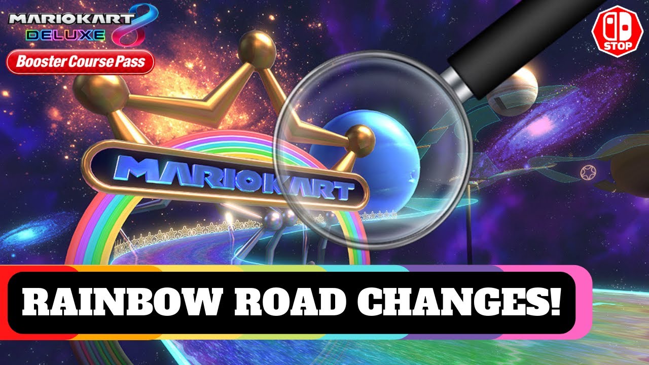 All Rainbow Road Changes FT @SwitchStop - Analysis and Comparison ...