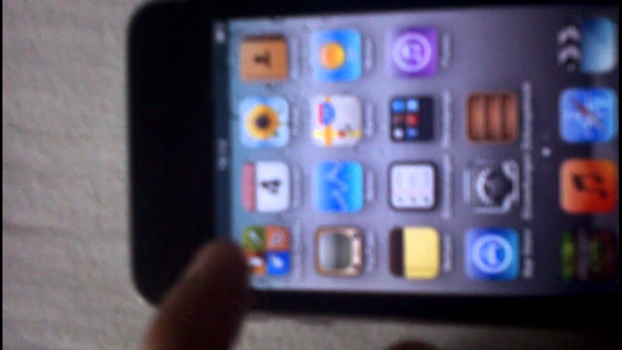 ipod touch 2 ios 5.1.1 - YouTube