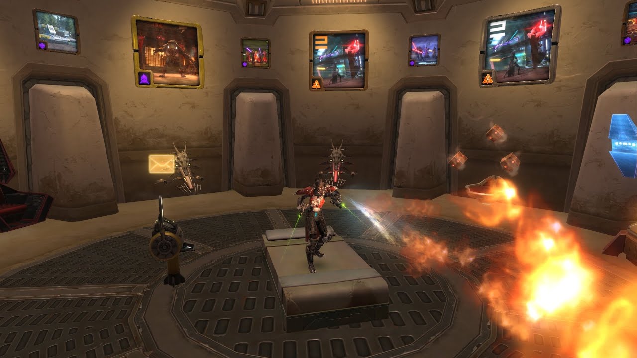 SWTOR: The Voidstar Mercenary Pyrotech - YouTube