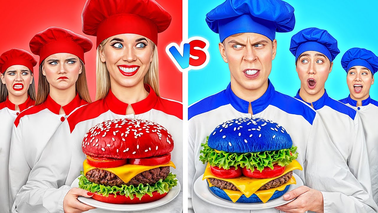 Jongens VS Meisjes Koken Uitdaging Multi DO Challenge - YouTube