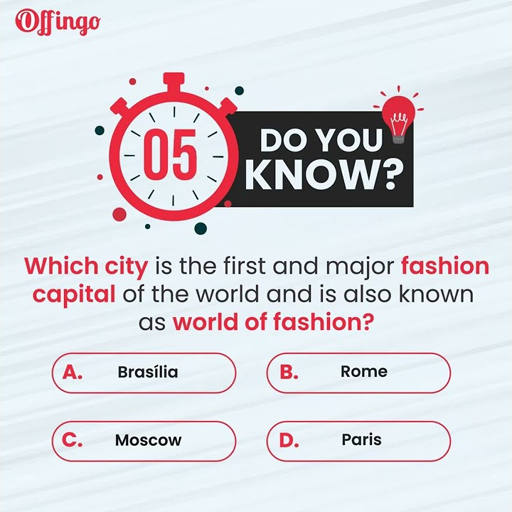 Which City Is The First And Major Fashion Capital Of The World & Is ...