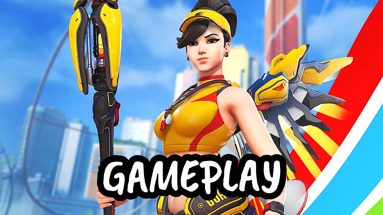 Mercy Beach Rescue Gameplay || Overwatch 2 - YouTube