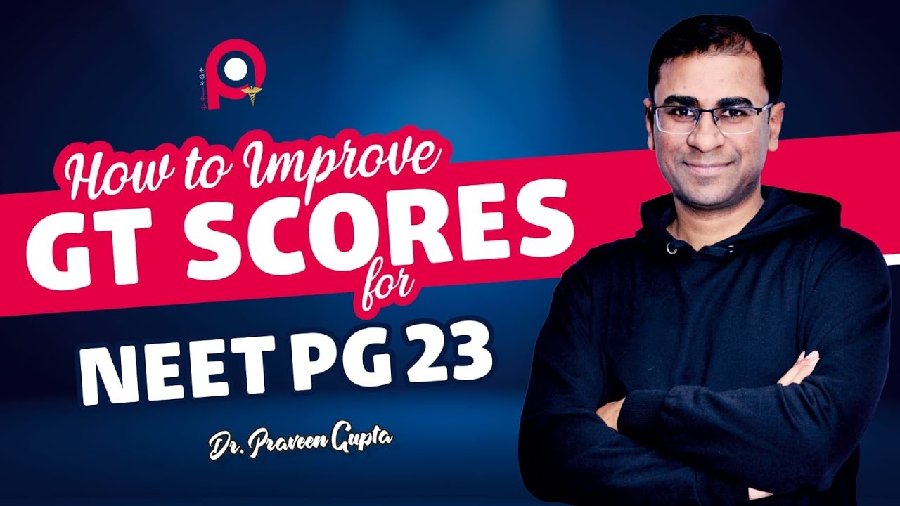 How to improve GT scores for NEET 23? Watch full video. - YouTube