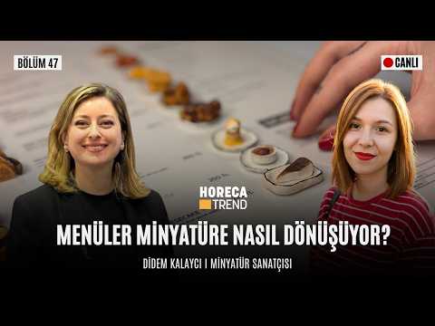 Menüler Minyatüre Nasıl Dönüşüyor? I Minyatür Sanatçısı Didem Kalaycı