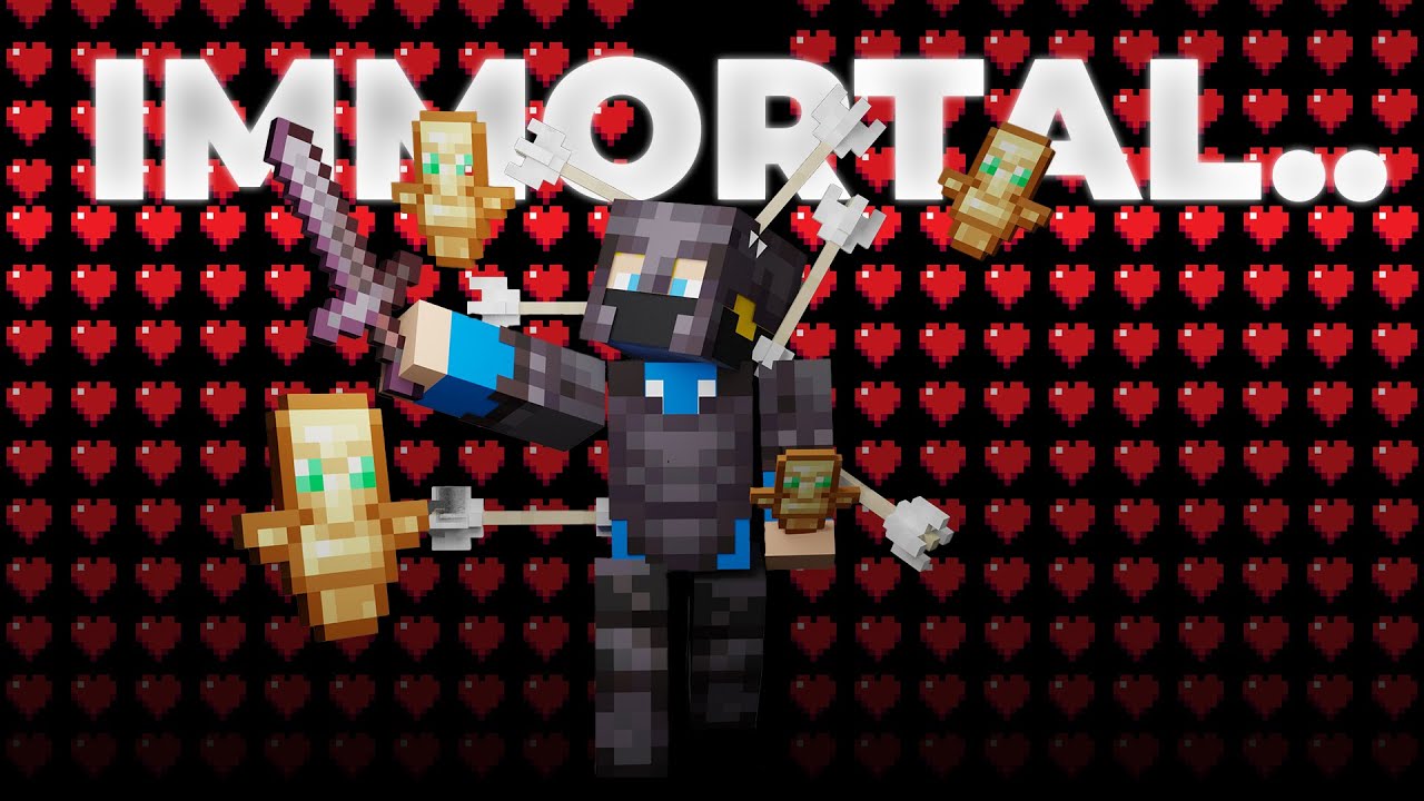 HERE'S HOW I BECAME UNKILLABLE IN MINECRAFT!! - YouTube