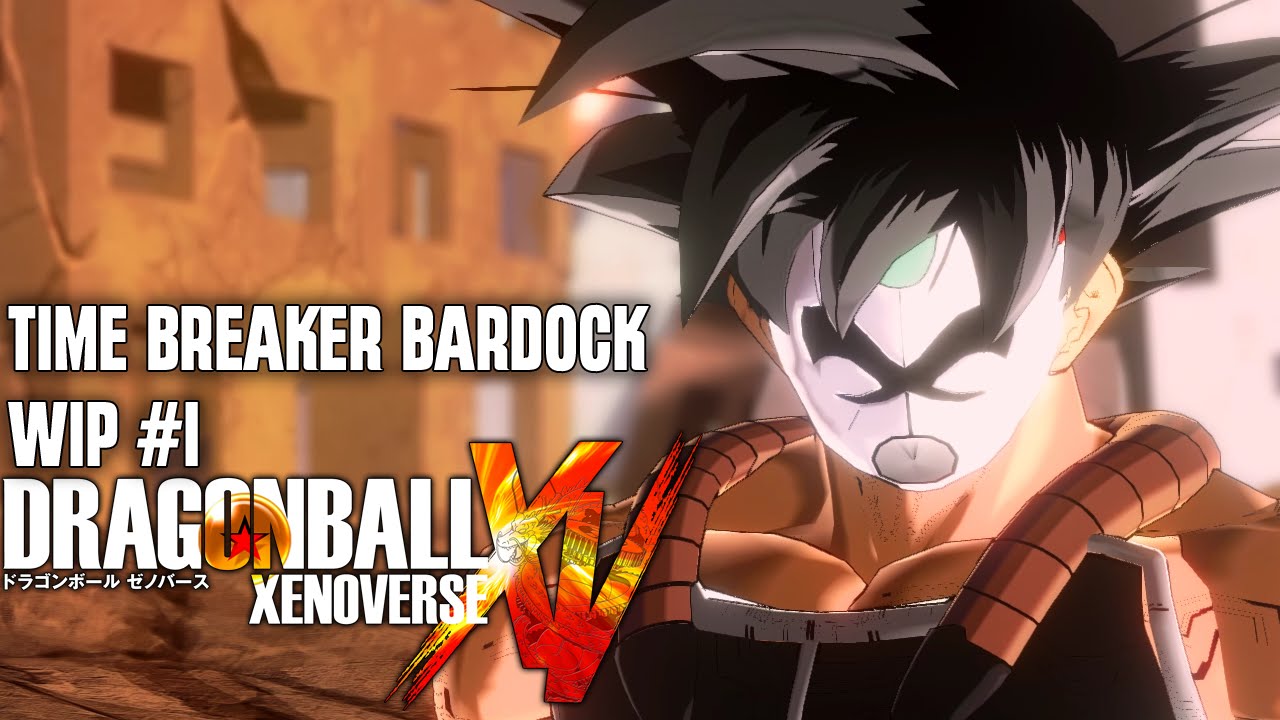 Xenoverse Mod - Time Breaker Bardock WIP 1 - YouTube