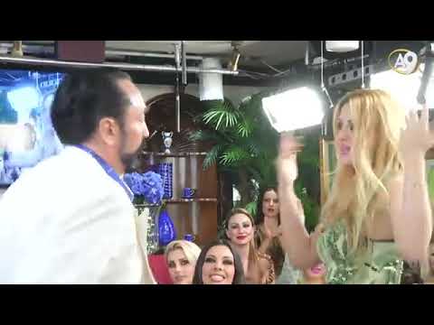Güzeller güzeli Aslı’nın Adnan Oktar’la ayakta dansı