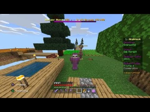 How to easily place a shop in Cube Craft skyblock - YouTube