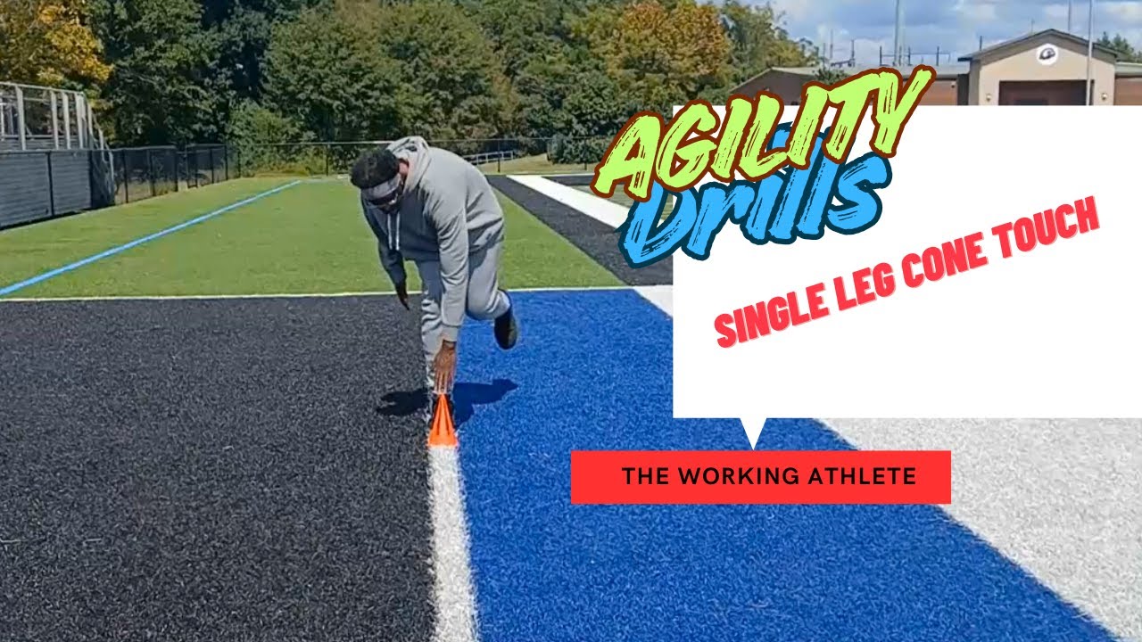 Single Leg Cone Touch - YouTube