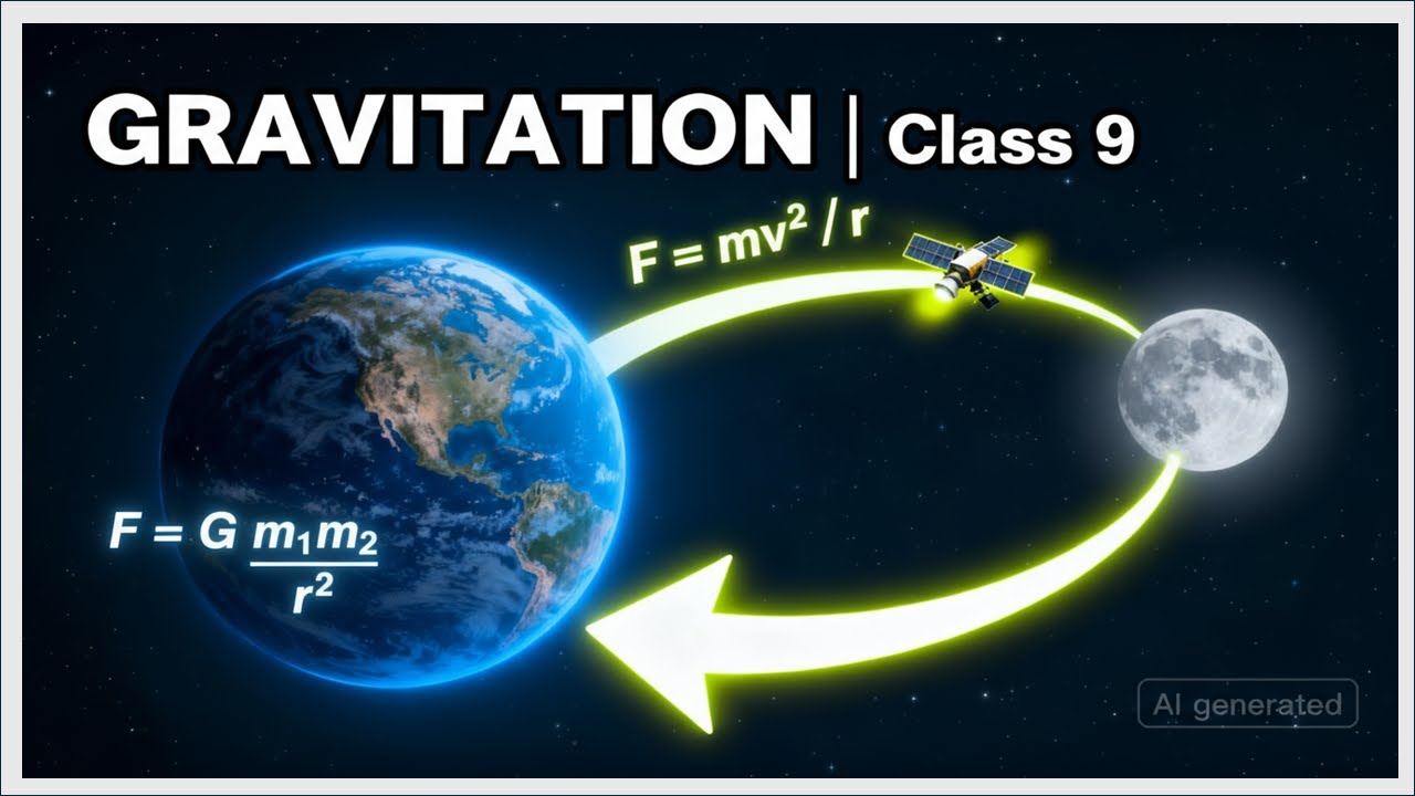 Newton's Law of Gravitation | Class IX | Science | Physics ...