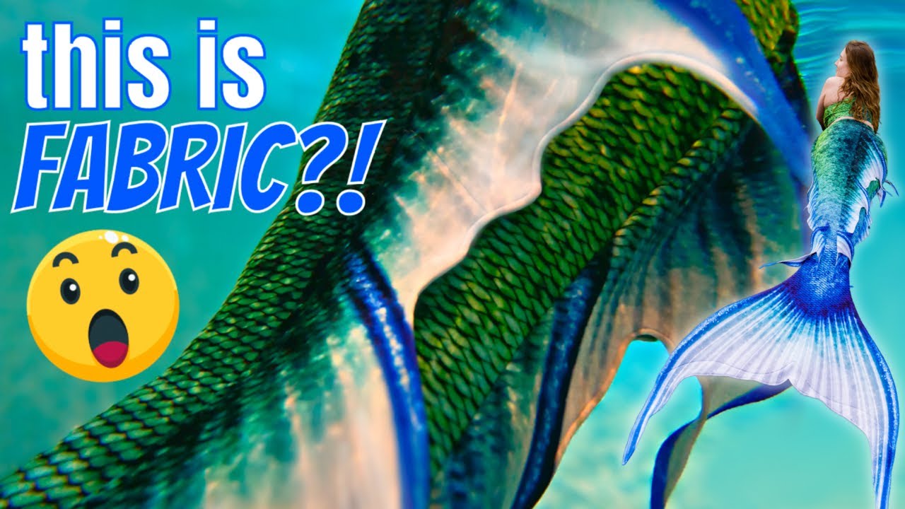 Real Mermaid Tail Fantastic Blue Swimmable Mermaid Tails For Adults